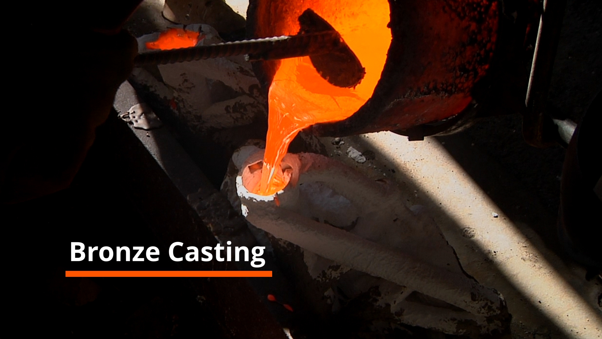 Bronze Casting (17sec) – GeorgeAlger.com
